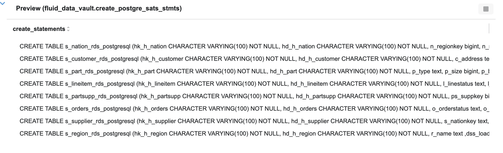 The Fluid Data Vault
