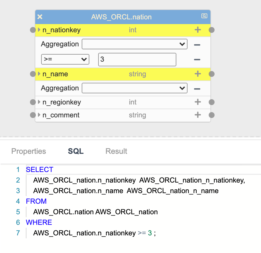 Using Query Builder